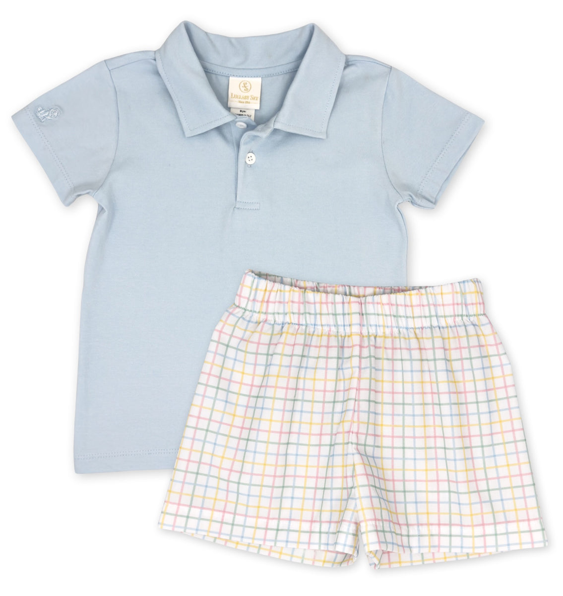 Lullaby Set Parker Polo Set | Party Time Plaid – J. Wills